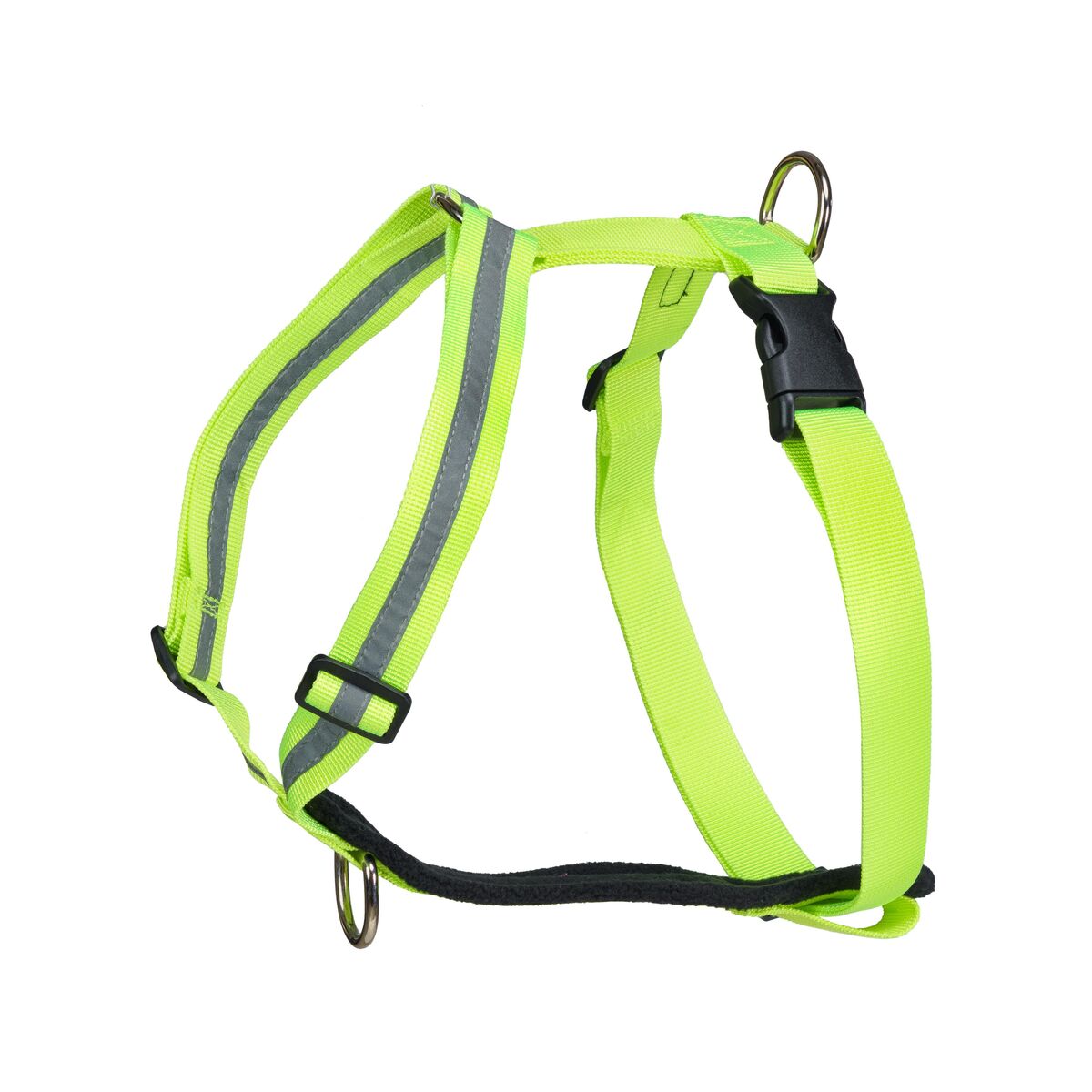 Finnero Salon Valjas Neonkeltainen - Lemmikkitarvike Bestikset